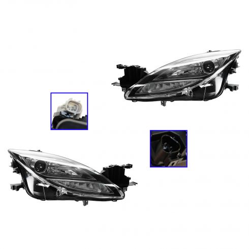 Mazda 6 Headlights | Mazda 6 Aftermarket Headlights | Mazda 6 ...