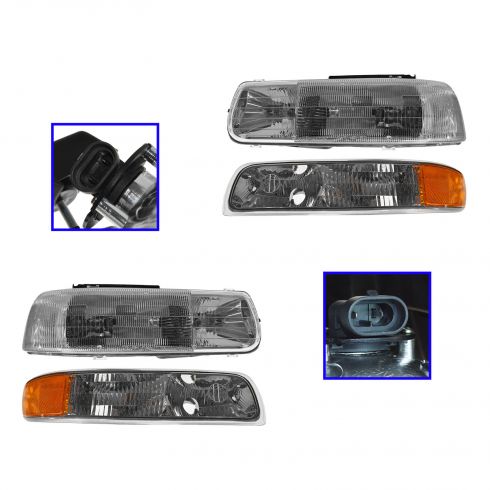 Chevy Silverado 1500 Headlight Assemblies Chevy Silverado And Gmc
